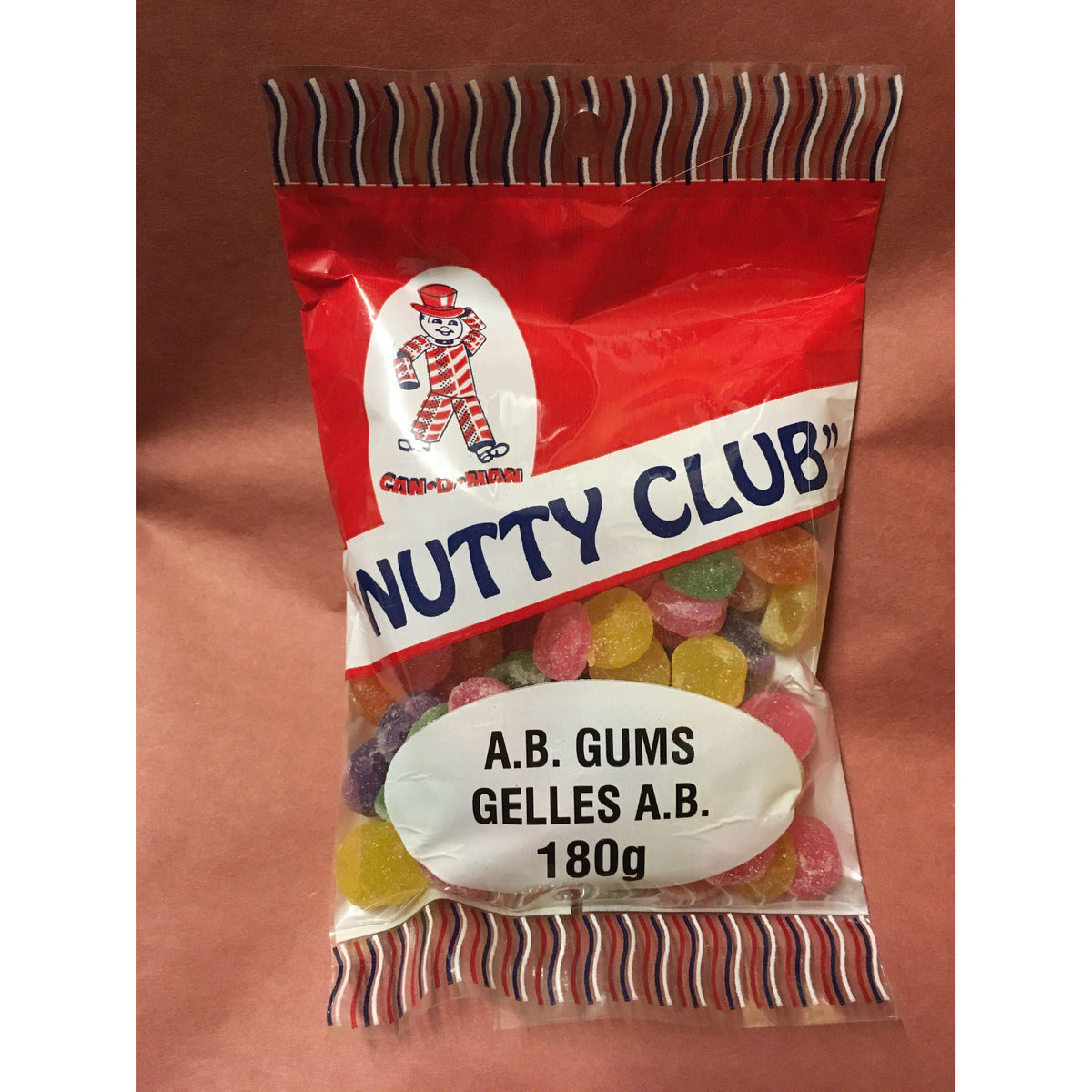 Nutty Club A.B. Gums 180g | Wings E-Store